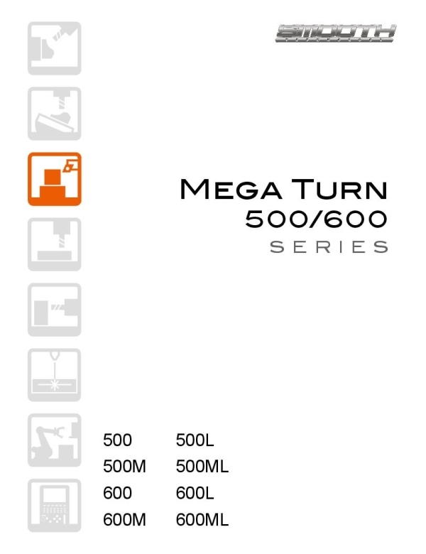 MEGA TURN 500, 600 Series Brochure | Mazak Corporation