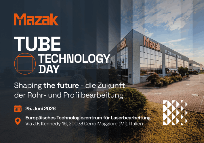 Tube Technology Day 2026 | Mazak Deutschland