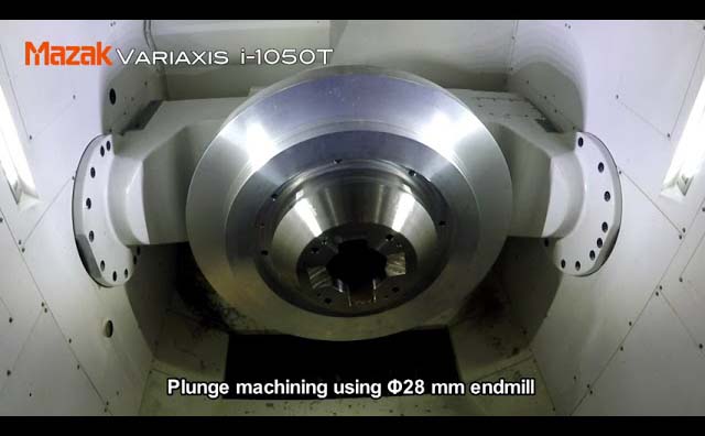 VARIAXIS i-1050T: Simultaneous 5-axis machining with turning capability | Mazak Corporation
