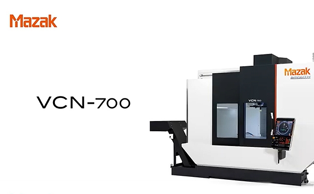 VCN-700 Vertical Milling Machining Video [EN Captions] | Mazak Europe