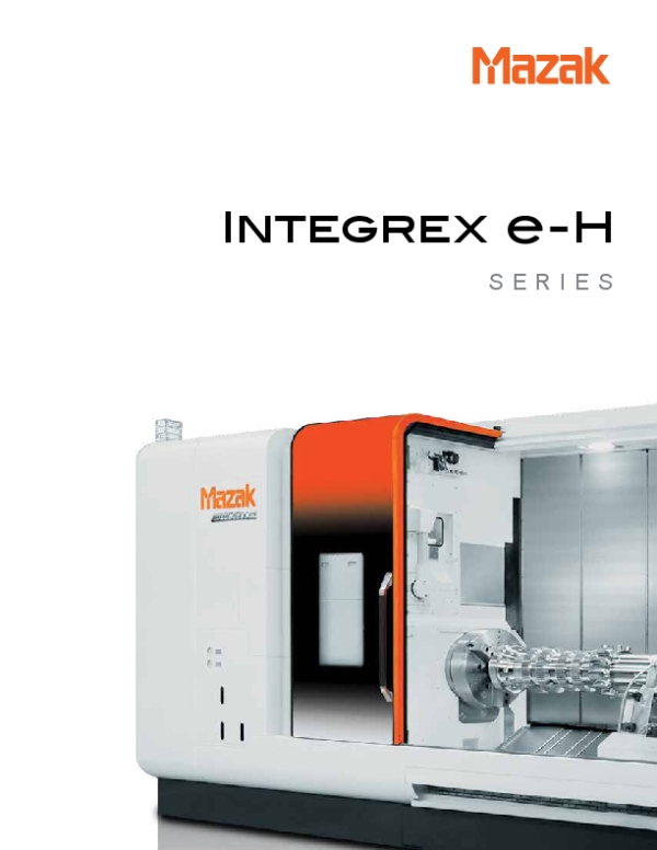 INTEGREX e-H Series Brochure | Mazak Corporation