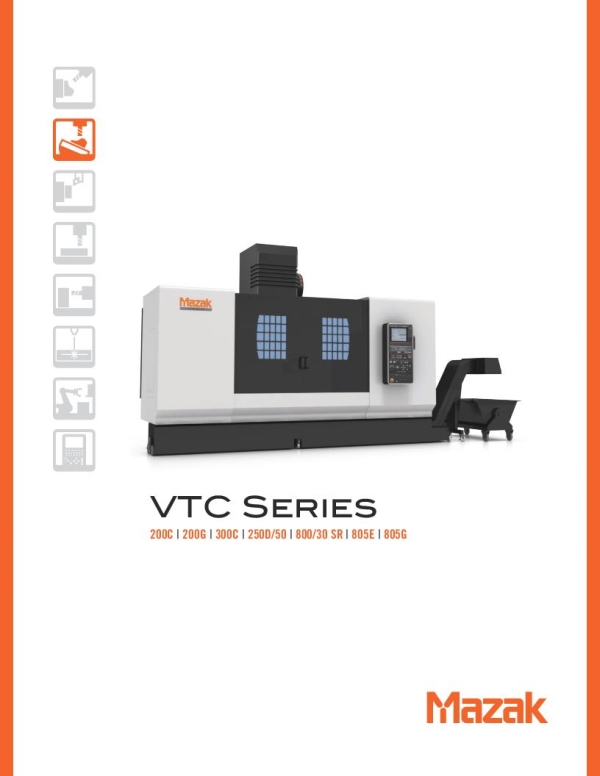 VTC Series Brochure | Mazak Corporation