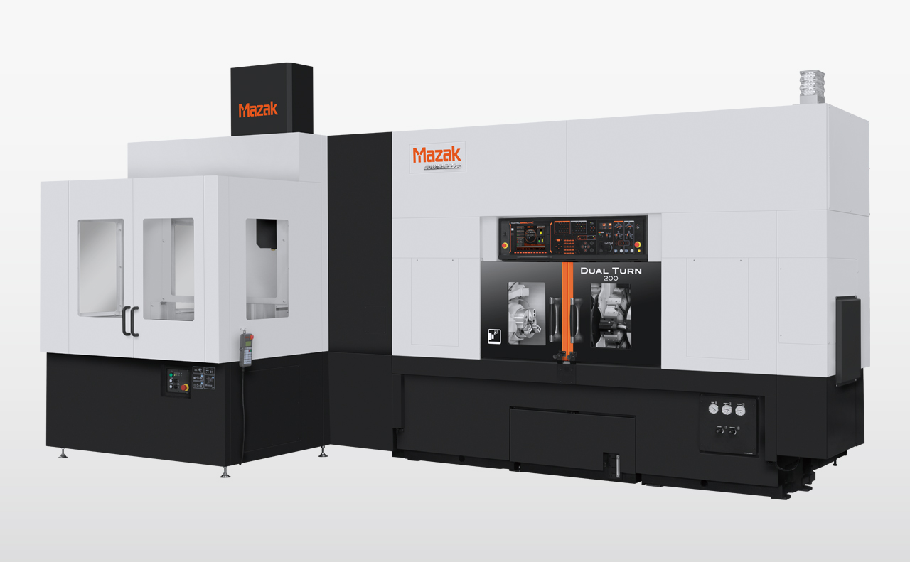 CNC Turning Centers DUAL TURN 200 - Products | Yamazaki Mazak Corporation