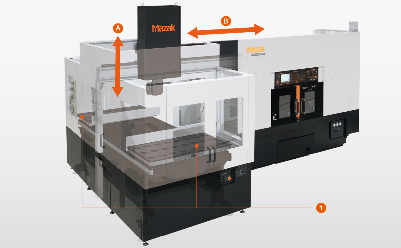 CNC Turning Centers DUAL TURN 200 - Products | Yamazaki Mazak Singapore