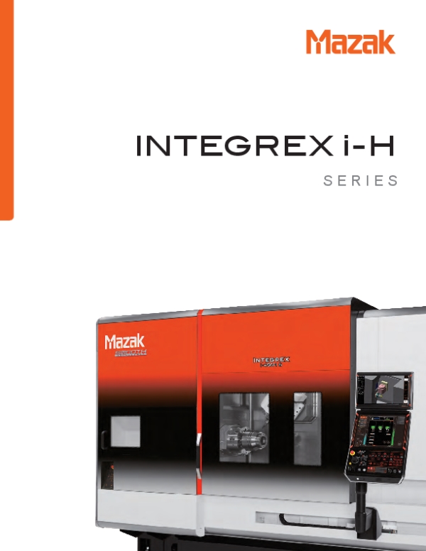 INTEGREX i-H Series Brochure | Mazak Corporation